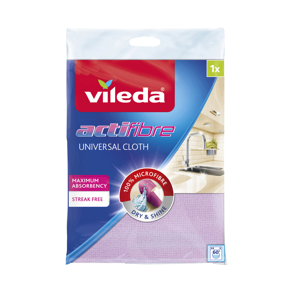 Vileda Actifibre Cloth 1 pack 29325005016845 | eBay