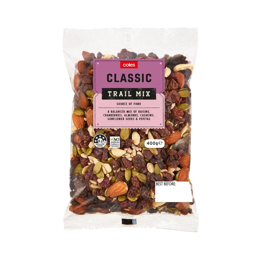 Coles Trail Mix 400g | eBay